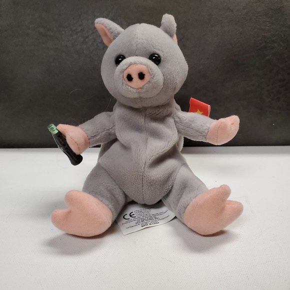 Coca Cola | Toys | Plush Coca Cola Pig 999 Vintage | Poshmark